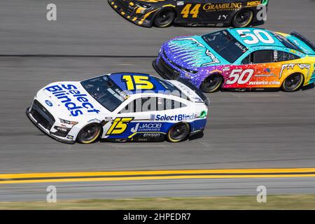 David Ragan during NASCAR Daytona 500 auto racing media day at Daytona ...
