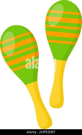 maracas musical instrument Stock Vector Image & Art - Alamy