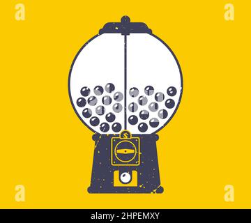 chewing gum package line icon vector illustration Stock Vector Image ...