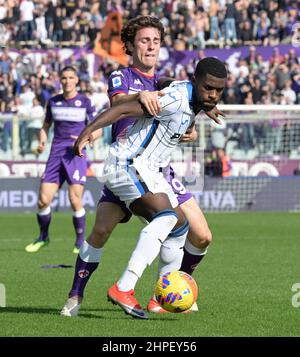 Florence, Italy. 20th Feb, 2022. Atalanta's head coach Gian Piero ...