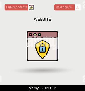 Click mail icon simple vector. Success opportunity Stock Vector Image ...