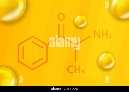 Cathinone chemical formula. Cathinone structural chemical formula ...