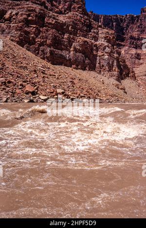 Blue Water Slide Wild River at Luna Park Amusement Park, Coney island ...
