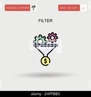 bacteria air protection line icon vector illustration Stock Vector ...