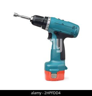 blue screwdriver isolated on white Stock Photo - Alamy