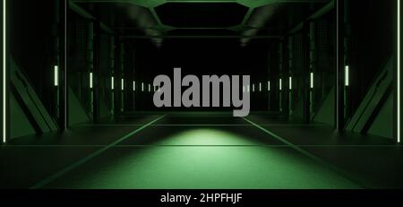 Artificial Intelligence Metal Stage Room Warehouse Showroom Lighted ...