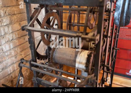 Ancient Circular Iron Mechanisms for the Movement of the Mechanical ...