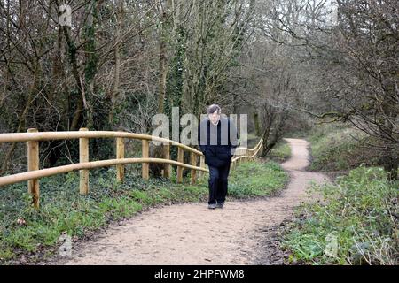 Fourteen locks canal walk, Newport, Wales Stock Photo - Alamy