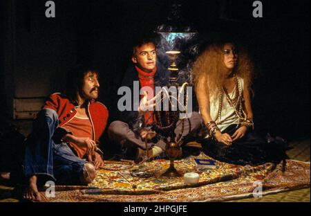 . English: Production photograph of actor Tony Anthony as 'The Stranger ...