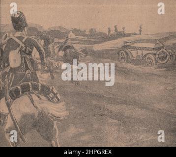 Russian Cossack soldiers, Russia, WW1 Stock Photo - Alamy