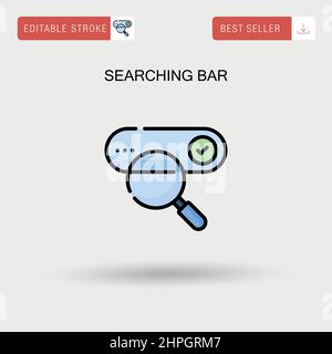 Click here line frame, interface bar with cursor arrow or hand. Ui element search, buy field ...