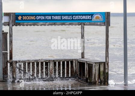 The Three Shells Beach Cafe, Western Esplanade, Southend-On-Sea, Essex ...