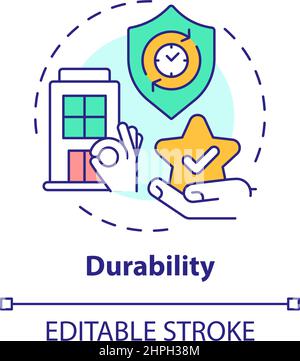 Durability concept icon Stock Vector Image & Art - Alamy