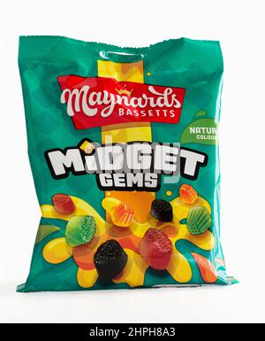 Midget Gems sweets in the UK. Some midget gems in the UK have changed ...