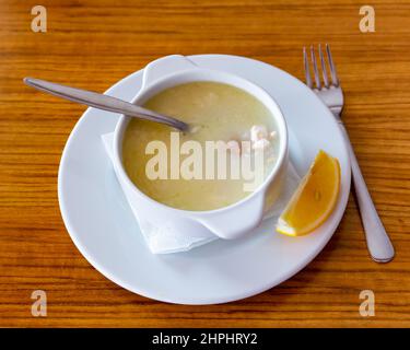Tavuk suyu corba soup Stock Photo - Alamy