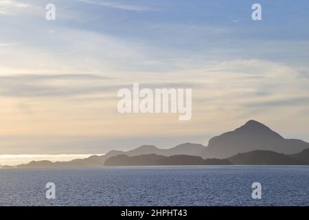Many Islands Anchor Island Dusky Sound Fiordland New Zealand Stock ...