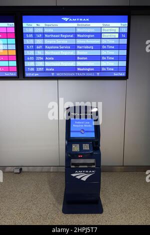 Amtrak Quik-Trak Self-Service Ticketing Kiosk, Union Station ...