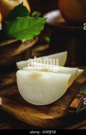 Ample flow pear Stock Photo - Alamy