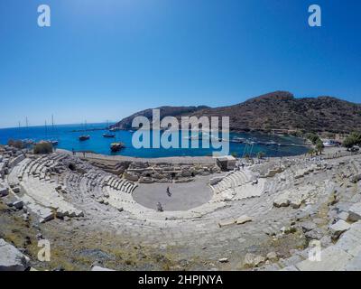 Amphitheatre Knidos or Cnidus was an ancient Greek city of Caria and ...
