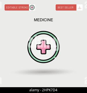 Pills icon. Drugstore. Medicine bottle and pills. Vector illustration ...