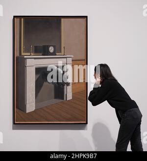 Time Transfixed, Rene Magritte, 1938, Art Institute of Chicago, Chicago ...