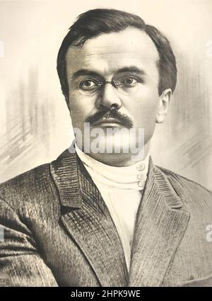 Portrait of Vyacheslav Molotov (1890–1986). He was a Russian politician ...
