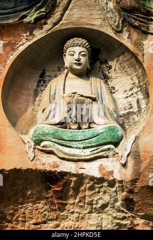 Chongqing dazu grottoes in China Stock Photo - Alamy