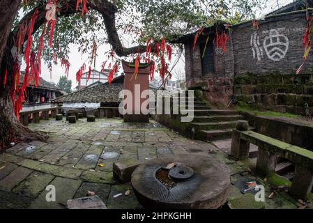 Luzhou YaoBa ancient town in sichuan province Stock Photo - Alamy