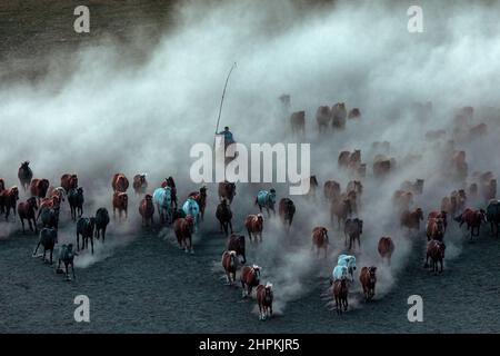 Inner Mongolia chifeng dam scenery Stock Photo - Alamy