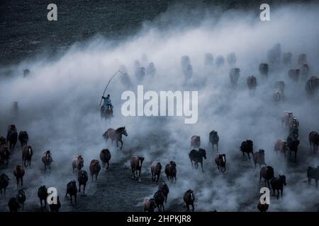 Inner Mongolia chifeng dam scenery Stock Photo - Alamy
