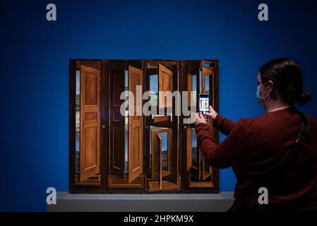 The surrealist wardrobe by Marcel Jean to the Tate Modern museum at the ...