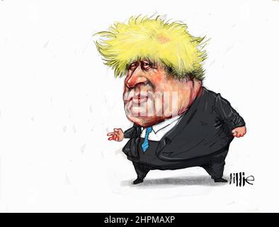 Funny humorous, caricature, cartoon, art of Keir Starmer (Sir Keir ...