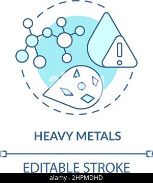 Vector for heavy metals concept icon Stock Vector Image & Art - Alamy