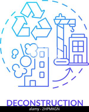 Building deconstruction abstract concept vector illustrations Stock Vector Image & Art - Alamy