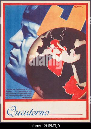 Italian Fascist propaganda poster for the National Agriculture agency ...