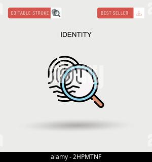 Brochure template - blank vector stationery, document design with ...