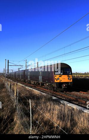 EMR Connect class 360 electric train near Harrowden Junction ...