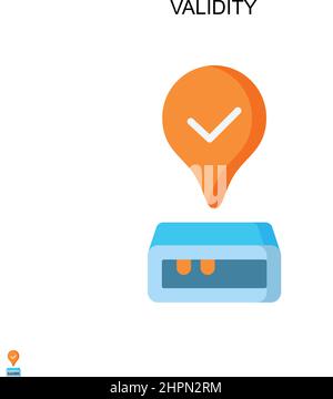 Check Mark. Valid Seal icon. white squared tick in light blue circle ...