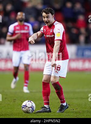Rotherham United's Ollie Rathbone during the Emirates FA Cup Third ...