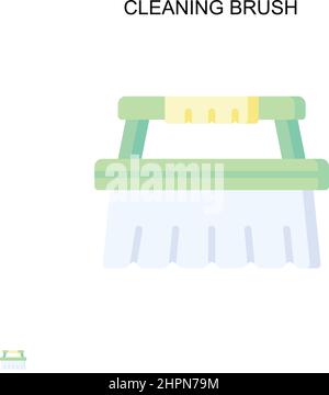 handle brush housekeeping tool Stock Vector Image & Art - Alamy