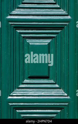 Old wooden texture of a baroque door Stock Photo - Alamy