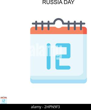 happy independence day Russia. vector illustration of Russian flag and ...