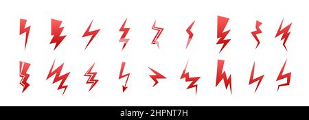 Lightning icon, flash or blitz pictogram on gold, black and white ...
