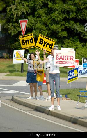 Election in Georgia and signs Stock Photo - Alamy