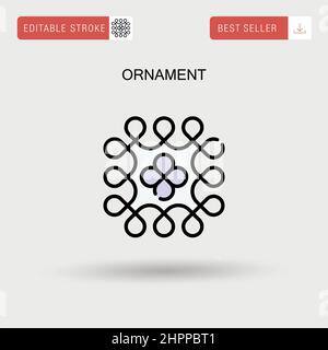 Border, ornament icon design template vector illustration Stock Vector ...