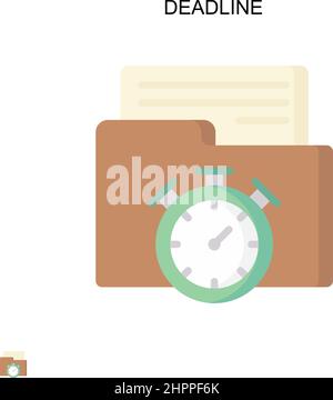 Template with reminder. Calendar deadline. Alert message Stock Vector ...