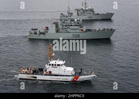 The United States Coast Guard 87 Foot Marine Protector Class Patrol ...