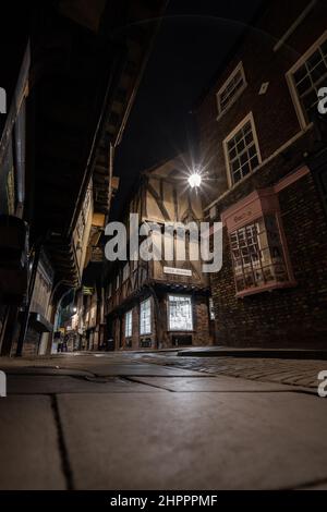 Little Shambles, Streets of York, Yorkshire, Great Britain Stock Photo ...