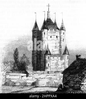 prison du Temple à Paris Stock Photo - Alamy