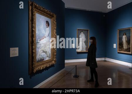Portrait of Bessie, Miss Elizabeth Newton, Albert Herter, 1892 Stock ...